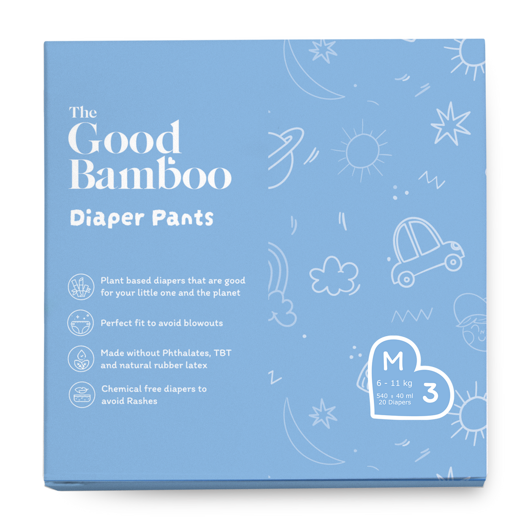 Bamboo Diapers - Pant style – Good Bamboo Diapers